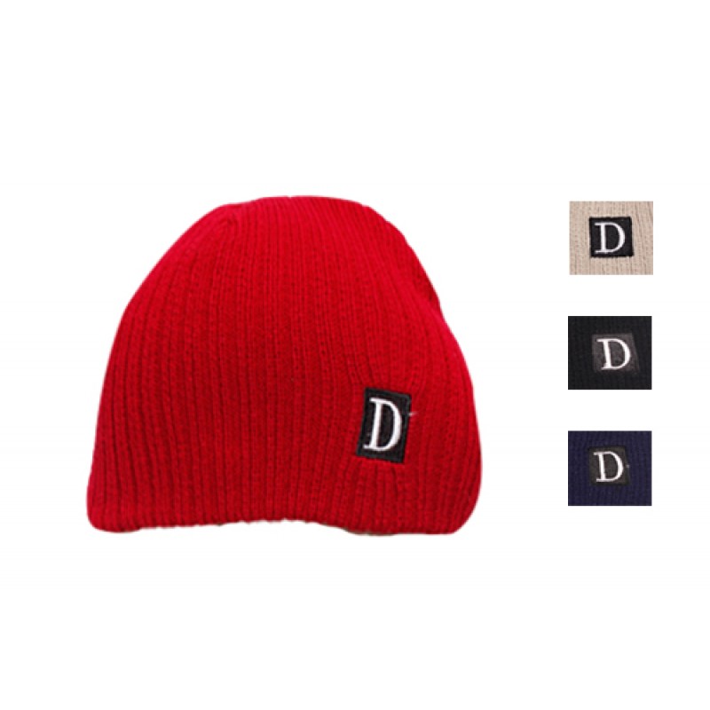'D' Beanie - 10 per pack - $1.50 ea